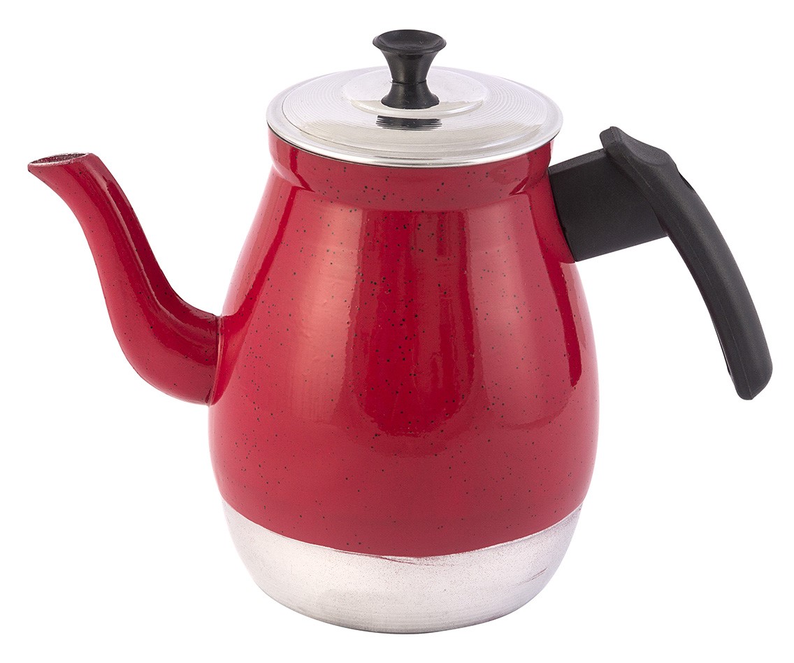 Bule em Alumínio n 8 2 l Vermelho